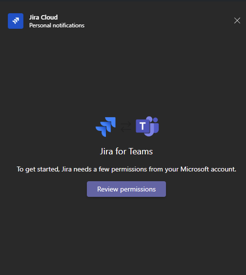 Jira Cloud for Teams Integration review permission loops | Jira | Atlassian Documentation